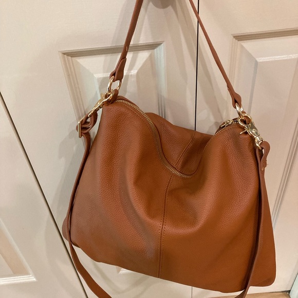Laggo | Bags | Laggo Joyce Brown Leather Hobo Bag | Poshmark